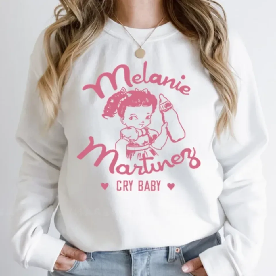 Melanie Martinez Cry Baby Sweatshirt Popular Music Fashion Harajuku Hip ...
