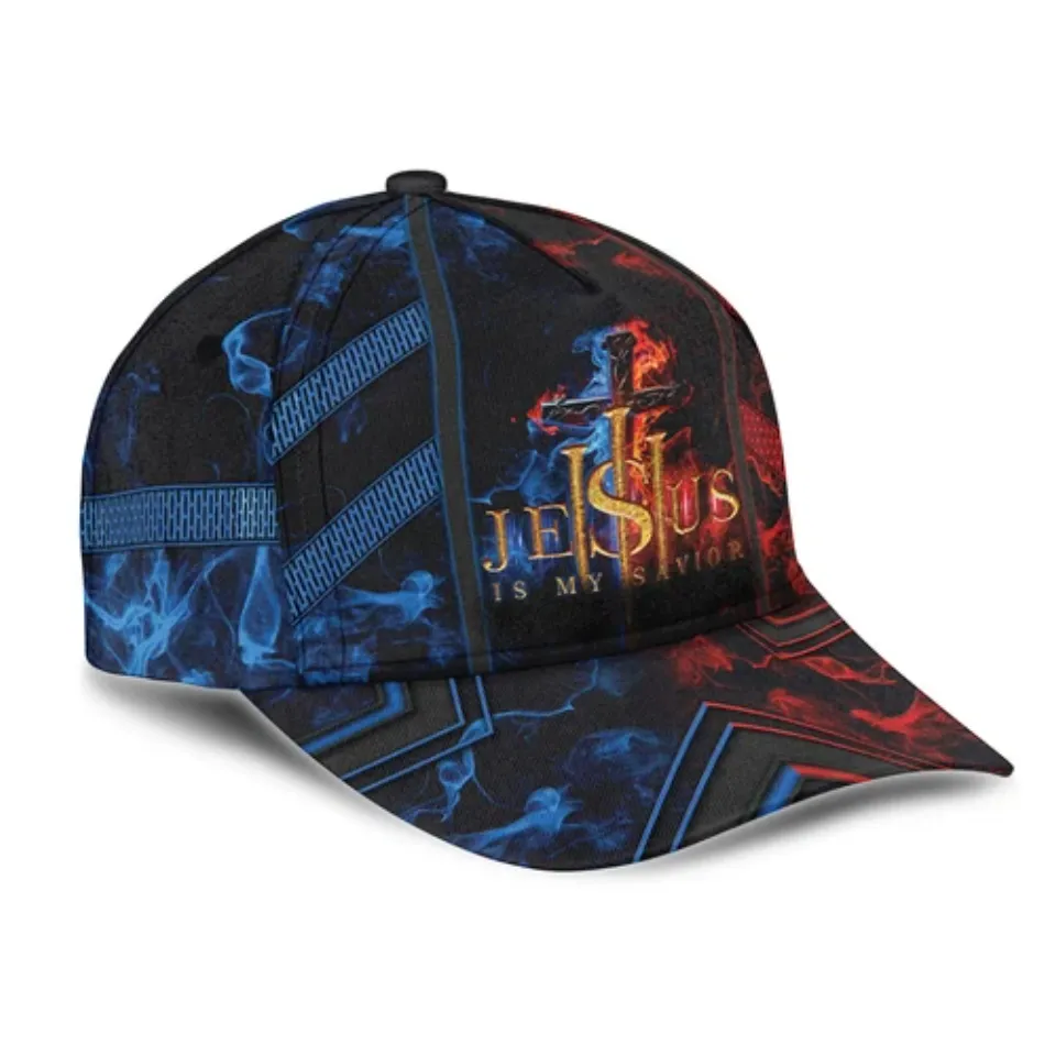 Jesus Savior Baseball Cap - Religious Christian Hat Classic Cap | ID ...