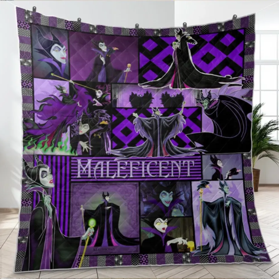 Maleficent Queen Quilts, Sleeping Beauty Quilts Blanket | ID 20313695 ...