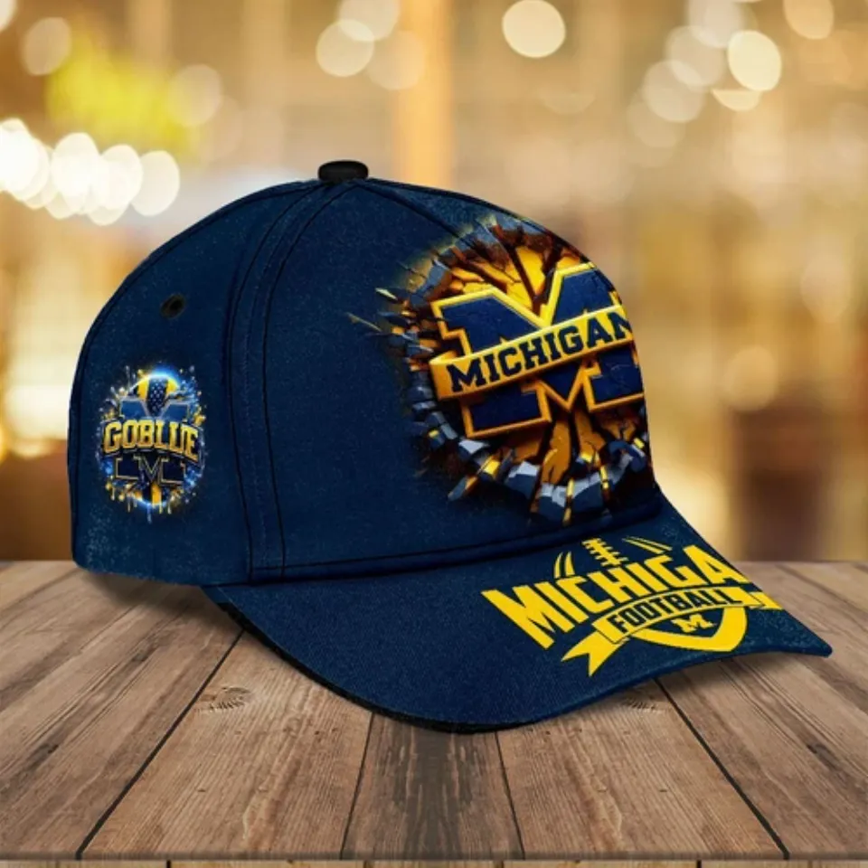Michigan Football Classic Cap, Michigan Champions Football Cap, Game ...