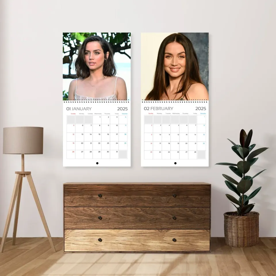 Ana de Armas 2025 Hollywood Stars Calendar, Actress Calendar | ID ...