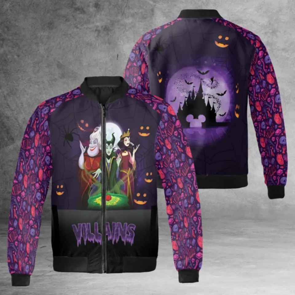 Villain Characters Group Ursula Maleficent Evil Queen Horror Themed ...
