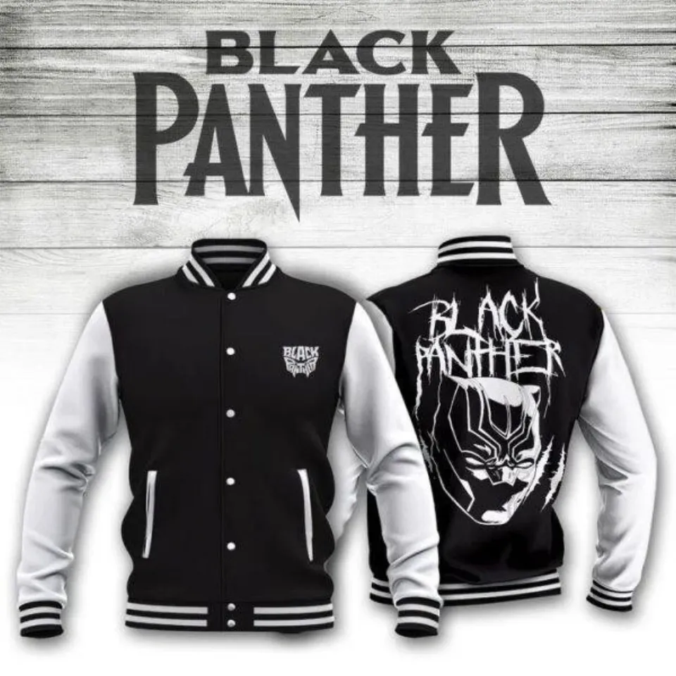 Panther Marvel Baseball Jacket | ID 20325567 by Glen Cathey | Printblur