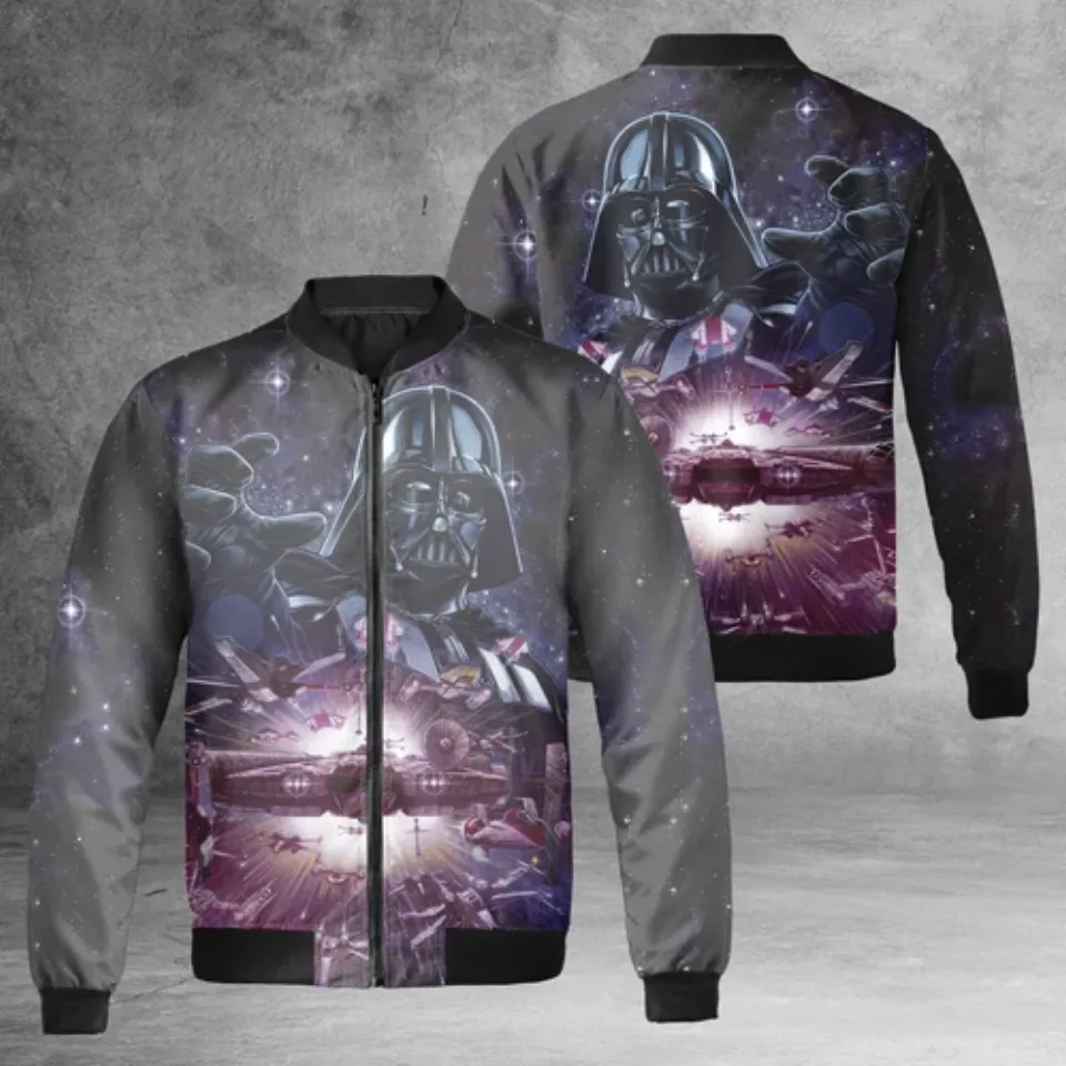 Star Wars Darth Vader Control The Galaxy Movie Fans Galaxy Theme Jacket ...