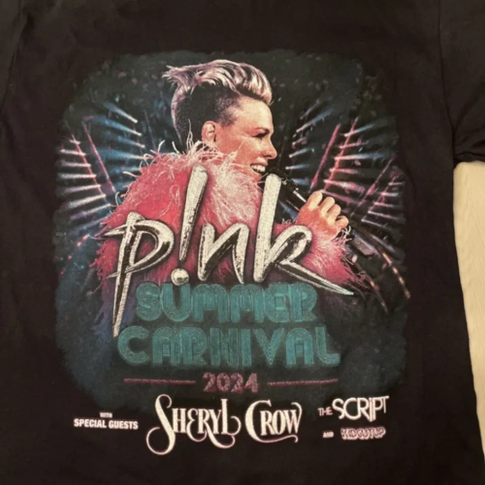 Pink P!nk Singer Summer Carnival 2024 World Tour T shirt | ID 19690126 ...