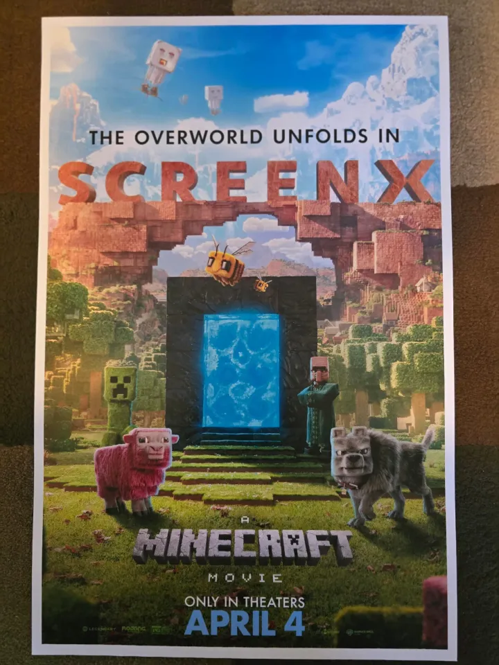 A Minecraft Movie Movie Collector's Poster Print | ID 23988531 by ...