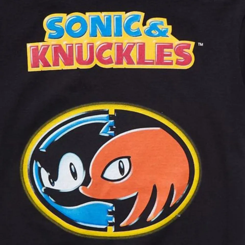 Sonic the Hedgehog Sonic & Knuckles Men's T-Shirt - | ID 20245464 by ...