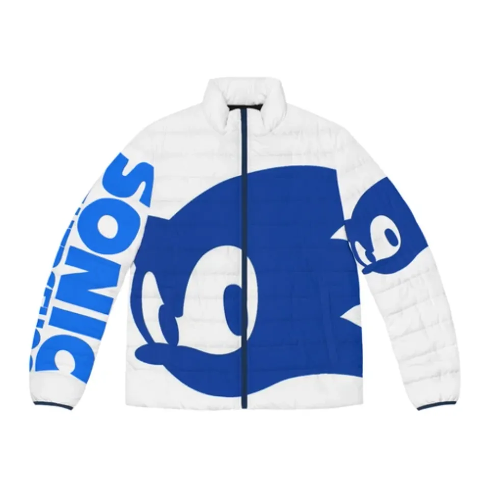 Sonic the Hedgehog Puffer Jacket (AOP) | ID 22419168 by Isaac Taylor ...