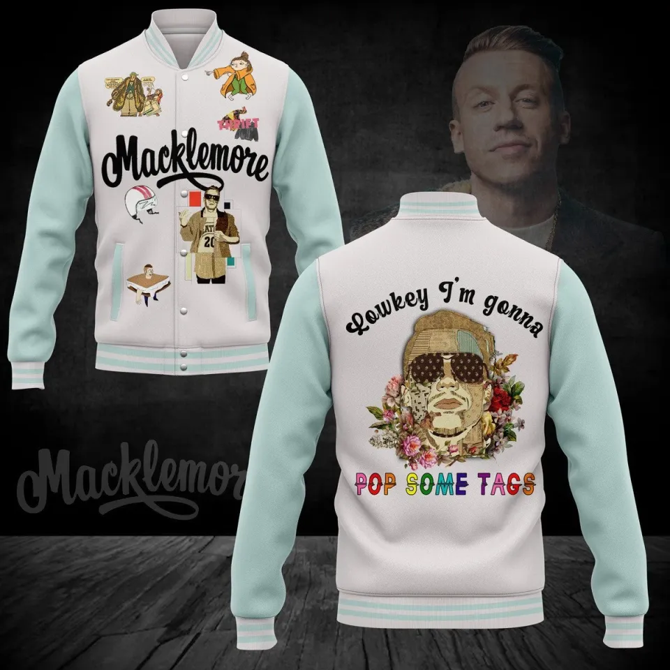 Macklemore New Baseball Jacket For Fan | ID 20291088 by George Baker ...