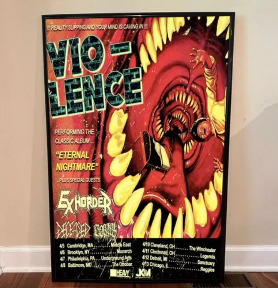 Vio-Lence - Tour 2024 Poster | ID 19967032 by Gajanan Patil | Printblur