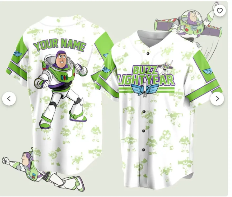 Buzz Lightyear 3D Baseball Jersey Shirt | ID 20248431 by Samantha ...