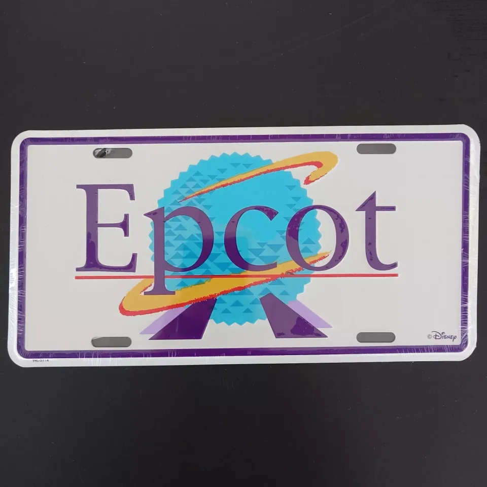 Walt Disney World Epcot License Plate | ID 20844009 by Imran Chaudhry ...
