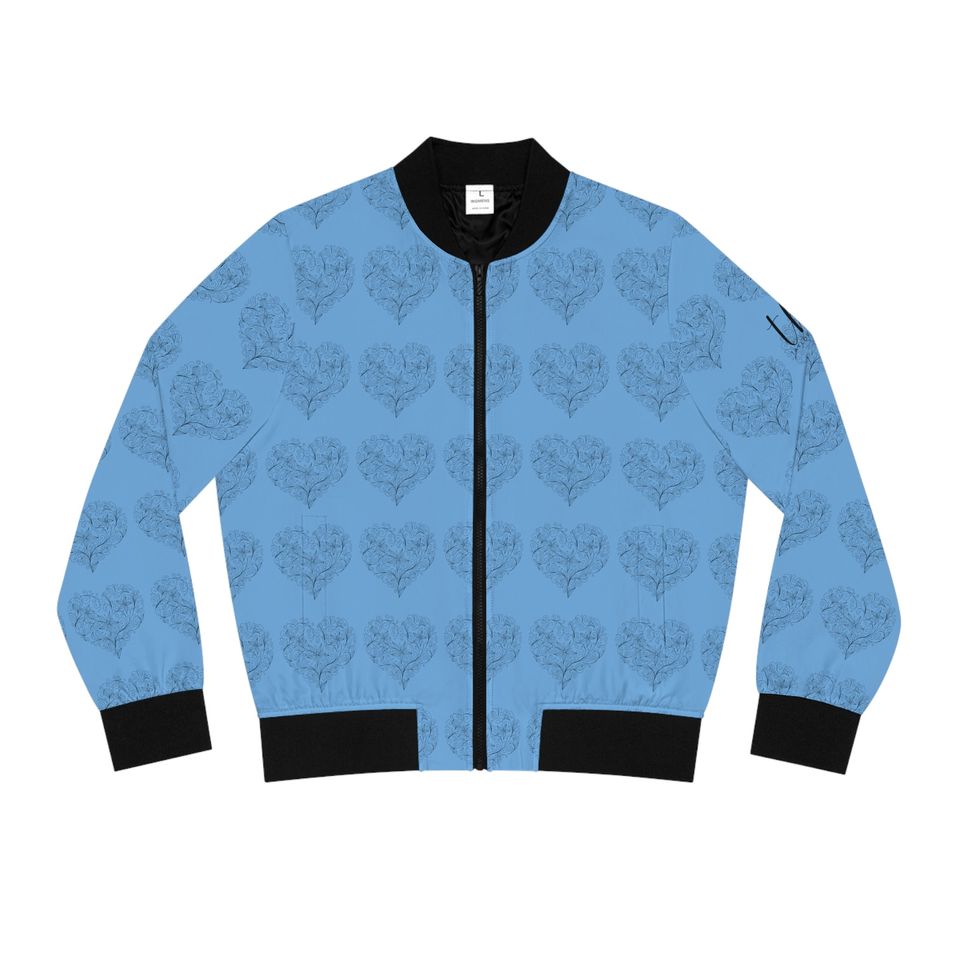 Taylor Heart Flower, THF, Women's Bomber Jacket | ID 23557923 by Edward ...