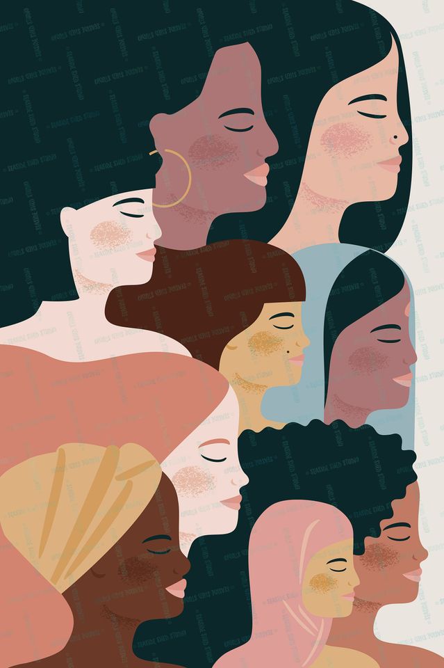 Women Feminist Print, Diversity Wall Art, Girl Power | ID 15982621 by ...