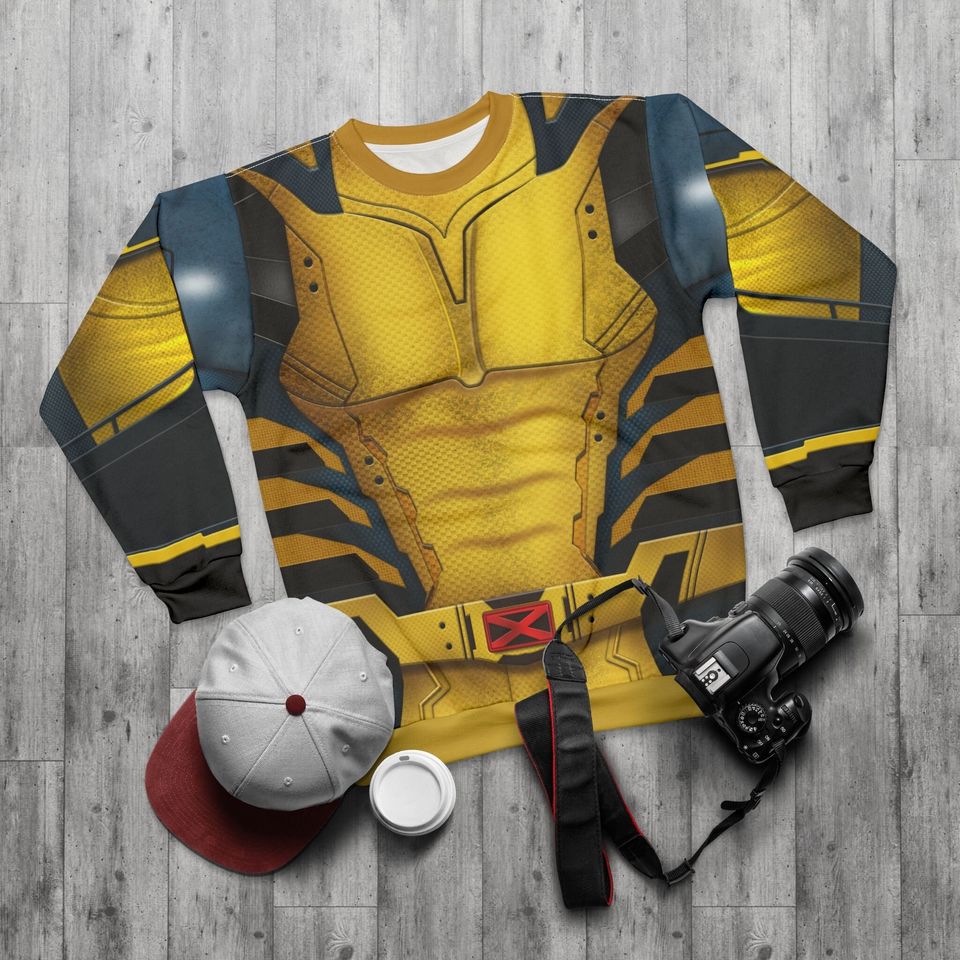 Wolverine Long Sleeve Shirt, Deadpool and Wolverine Cosplay, James ...