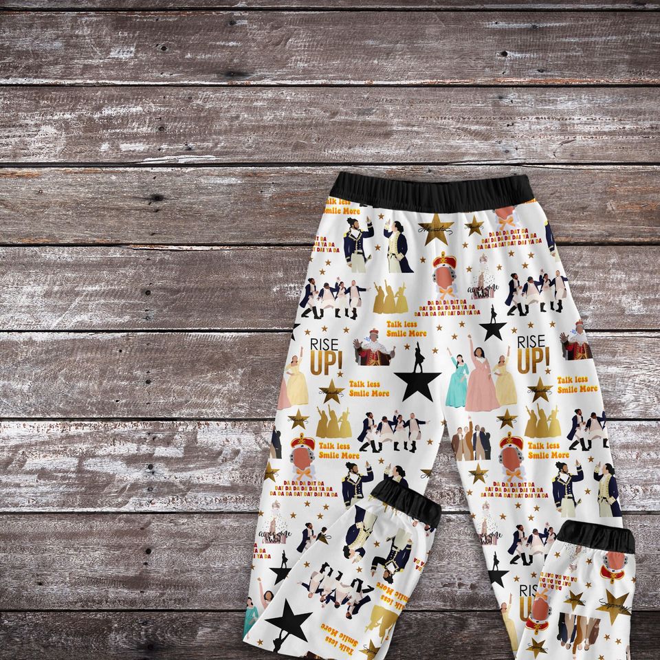 Hamilton MusicalHoliday Pajamas Set, Hamilton Personalized Family ...