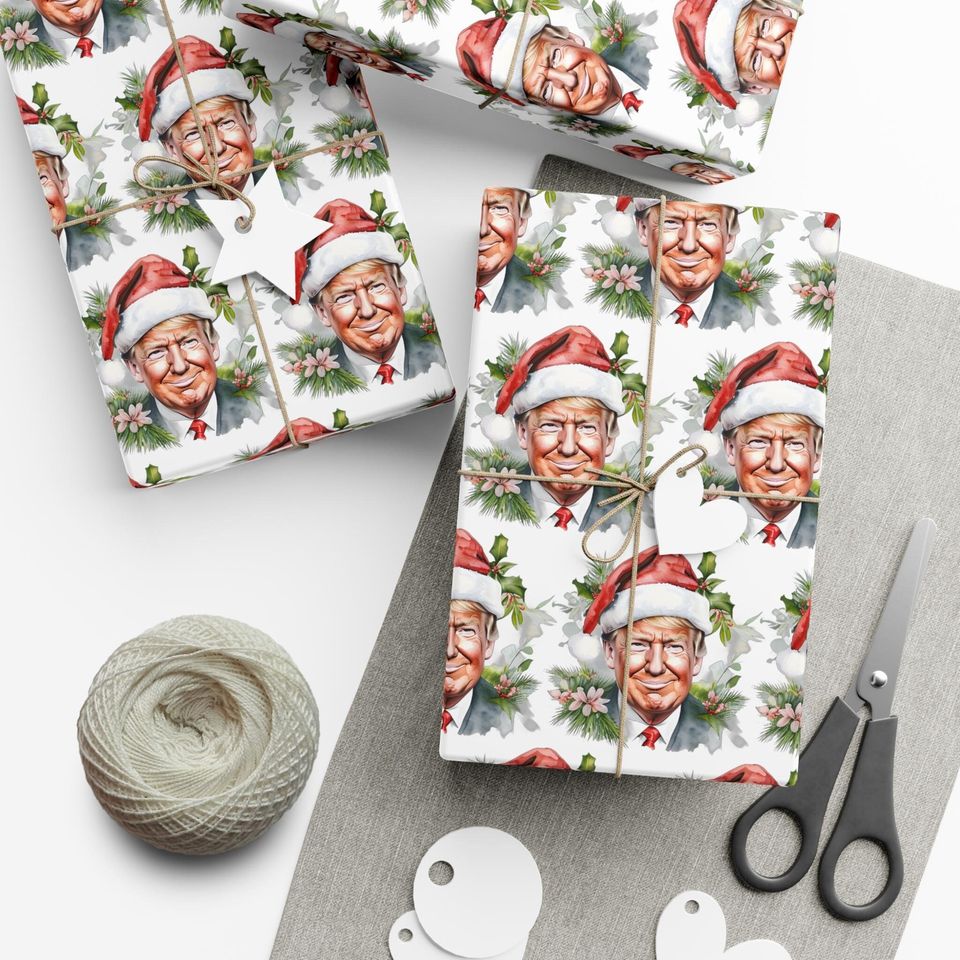 Donald Trump Wrapping Paper | ID 20228797 by Kat Mccaw gordon sheher ...