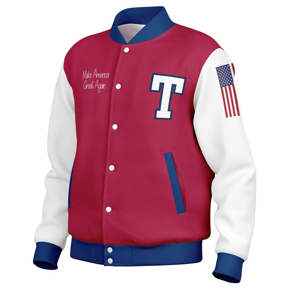 Donald Trump President 47 Baseball Varsity Jacket | ID 20279504 by ...