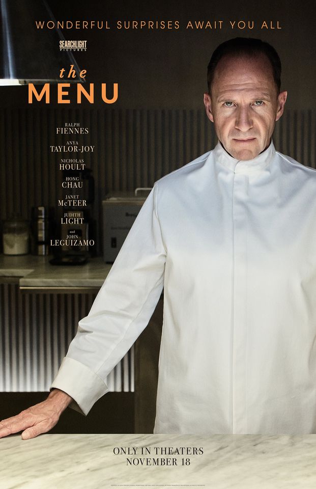 The Menu (2022) Movie Film POSTER (Ralph Fiennes, Anya Taylor-Joy) | ID ...