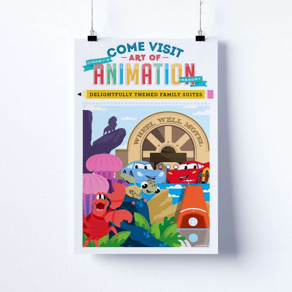 Art of Animation Resort Poster, Disney Animation Poster | ID 20591853 ...