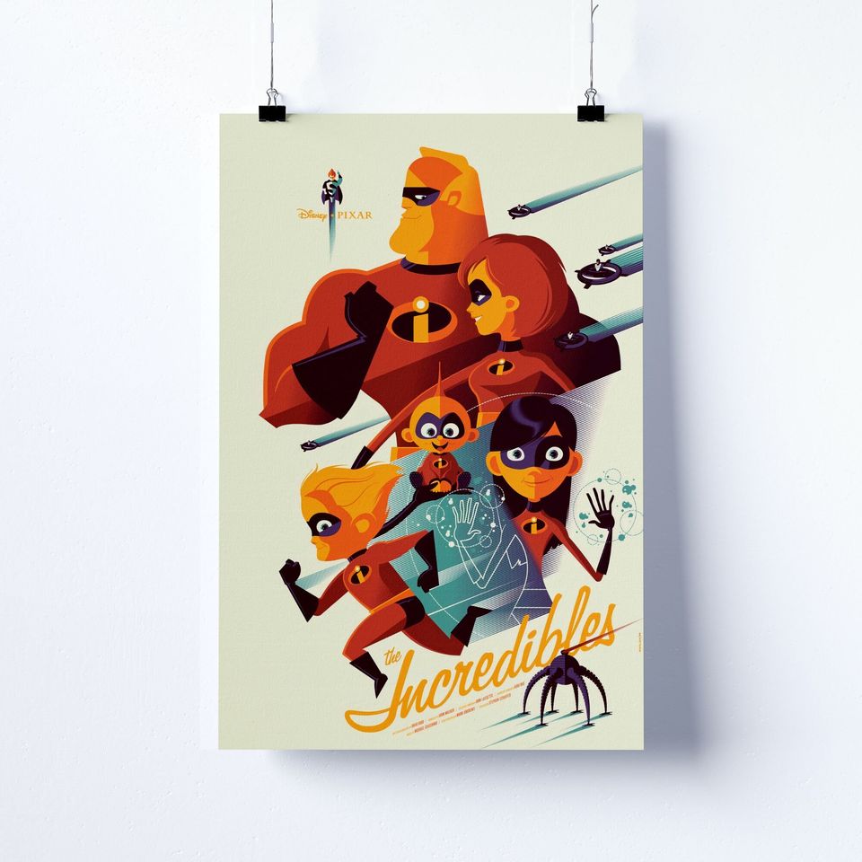 The Incredibles Disney Premium Matte Vertical Poster | ID 20620128 by ...