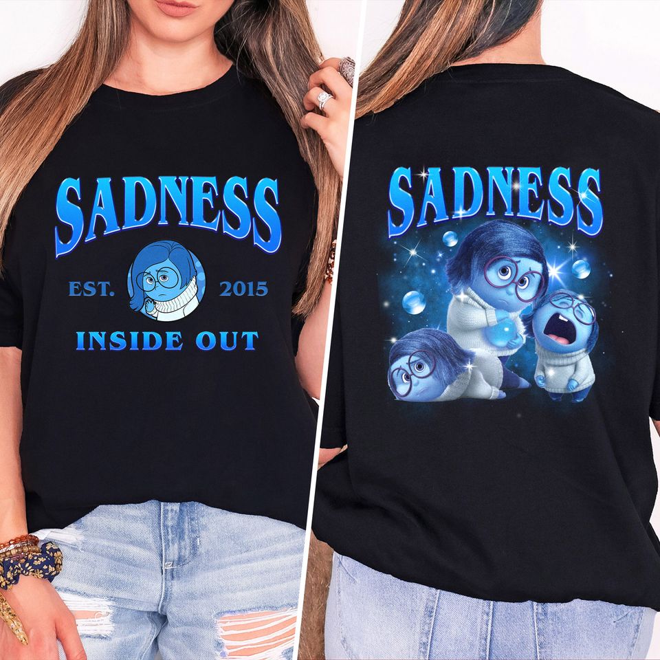 Anxiety Inside Out 2 Character Shirt, Inside Out Double Side Full ...