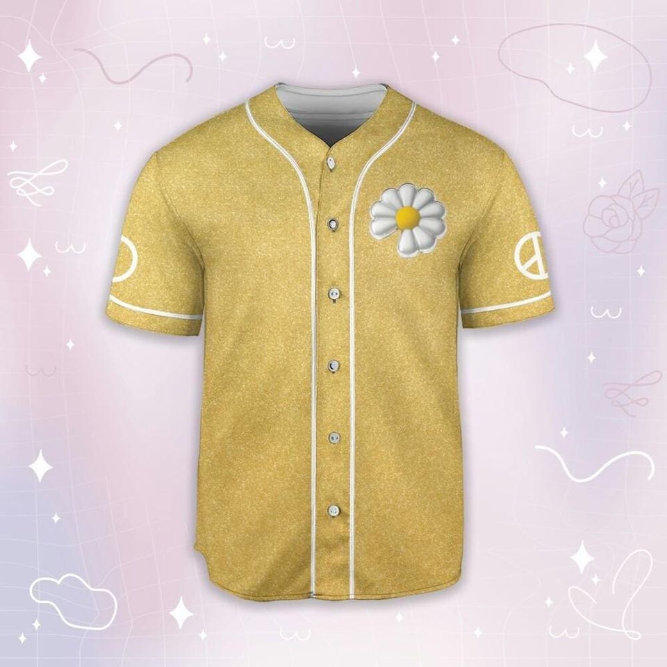 G-Dragon BIGBANG Yellow Baseball Jersey, FanMade Kpop Merch, Fan Merch ...