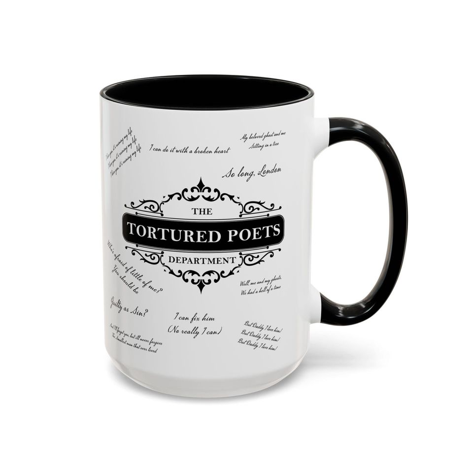 Taylor Coffee Mug, TTPD Cup, I Can do It With a Broken Heart, Eras ...