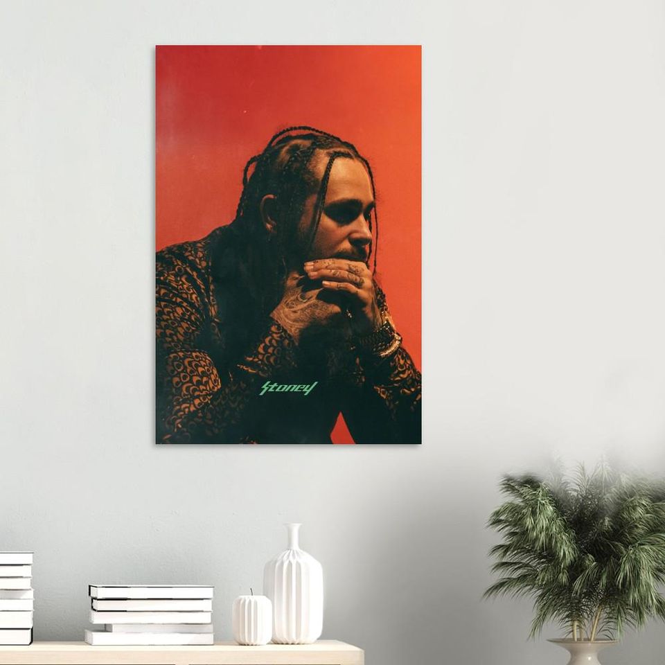 Stoney Poster, Post Malone, Premium Poster | Printblur