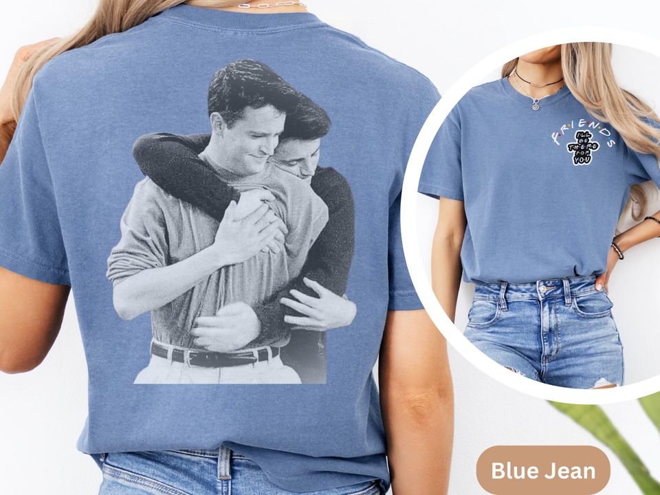 Joey hugging Chandler Double-sided T-Shirt - Friends TV Show Inspired ...