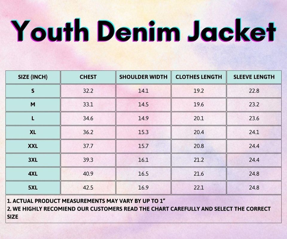 Inside Out Youth Jacket, Inside Out Denim Jacket, Inside Out Jacket ...
