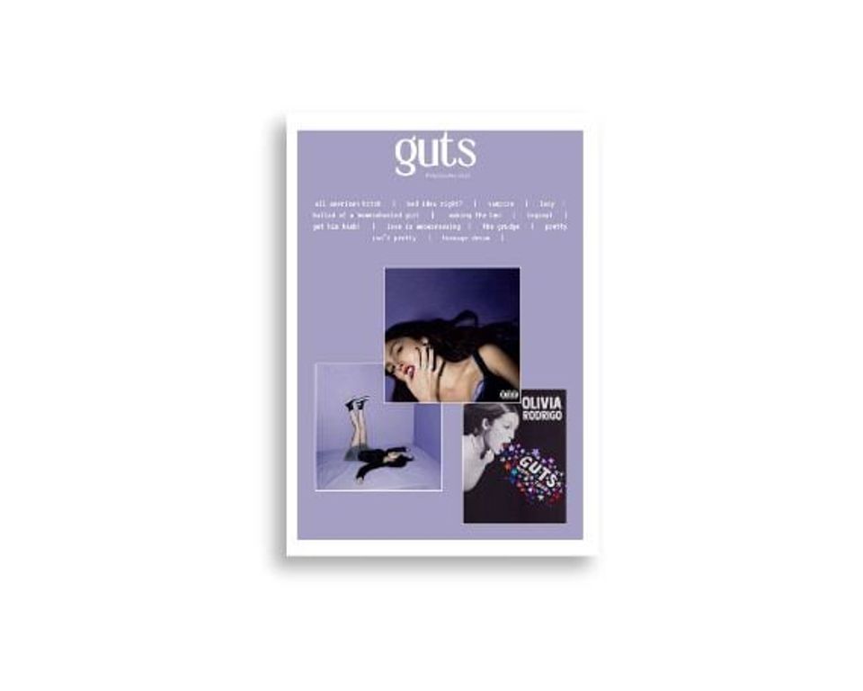 DIGITAL Guts Album Cover Poster, Olivia Rodrigo, Wall Art