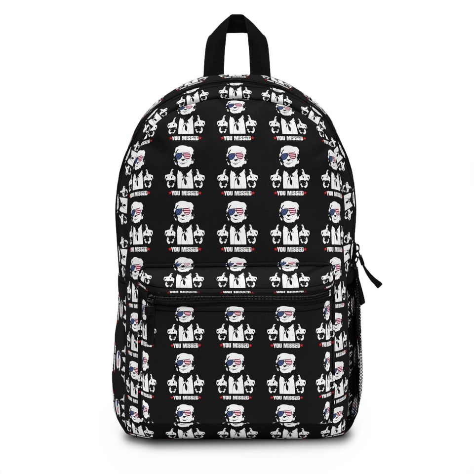 You Missed Trump Pennsylvania Rally Memorabilia Collectable Backpack ...