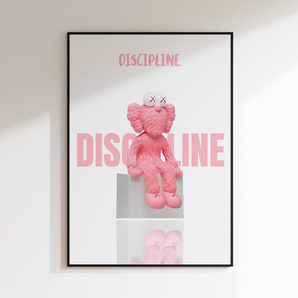 Pink HypeBeast Poster, Motivational Wall Art, HypeBeast Wall Art ...
