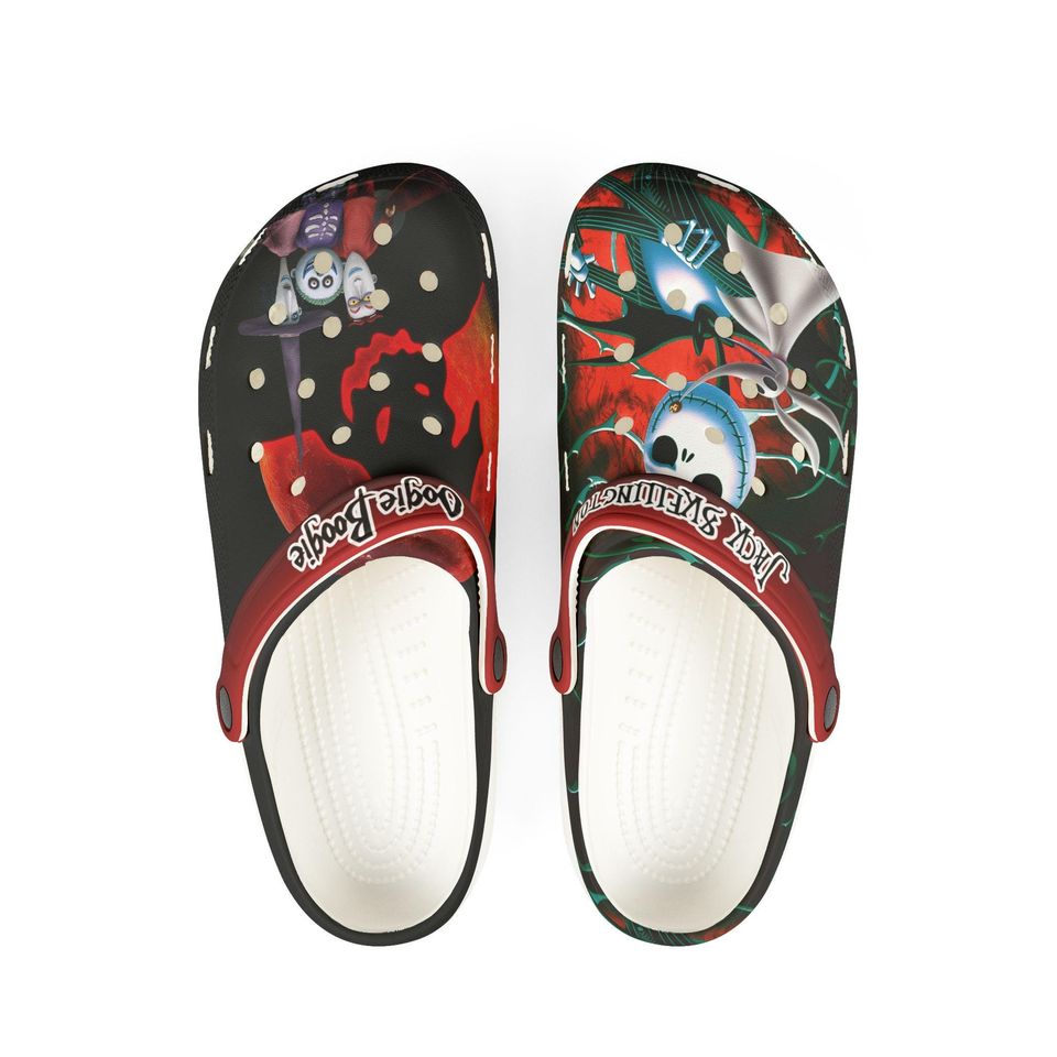 Jack Skellington Oogie Boogie Holiday Footwear, Nightmare Before ...