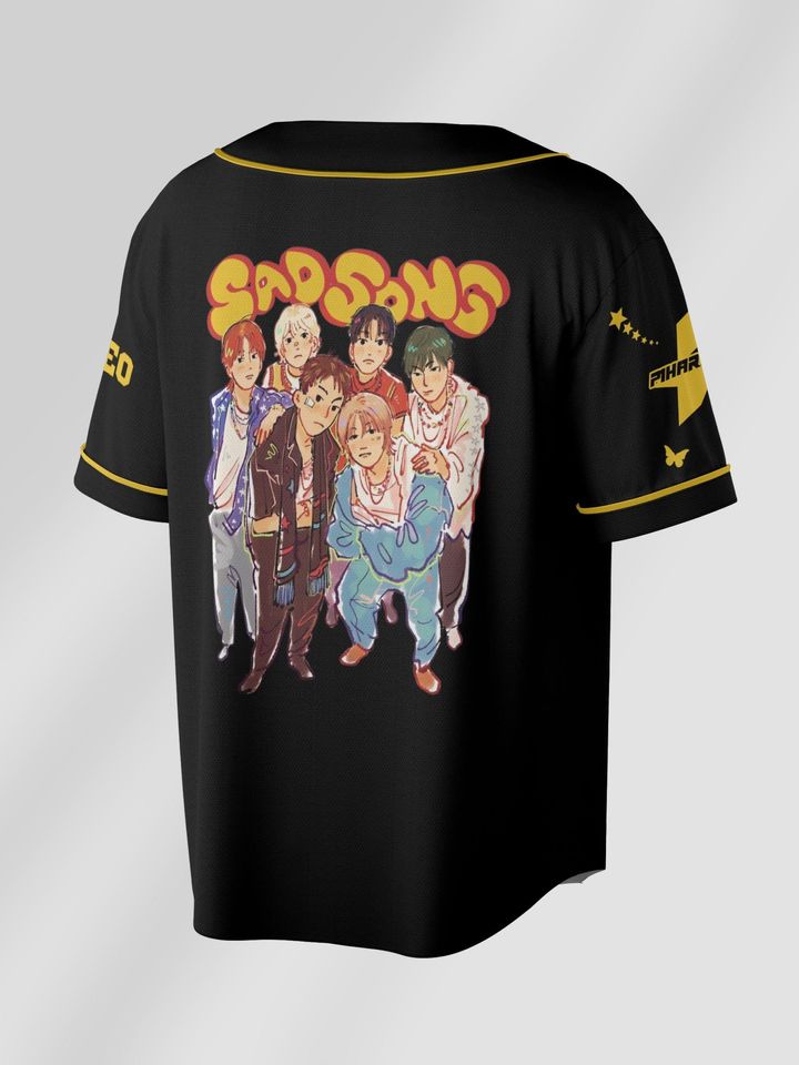 P1Harmony Baseball Jersey – Stylish P1USTAGE Concert Tour Merch | ID ...