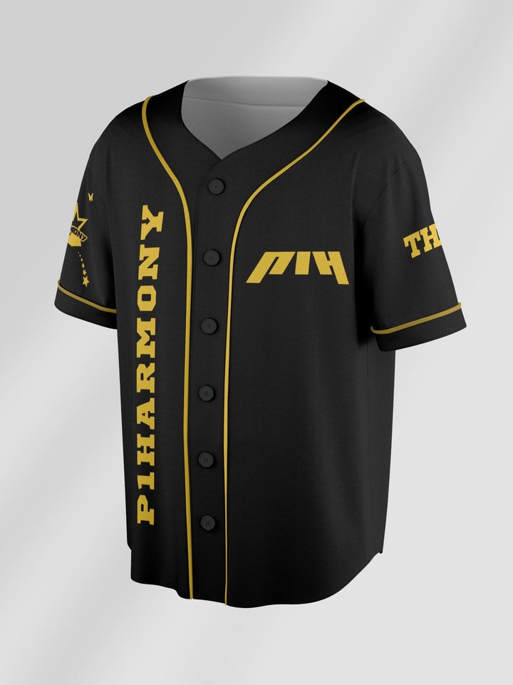 P1Harmony Baseball Jersey – Stylish P1USTAGE Concert Tour Merch | ID ...