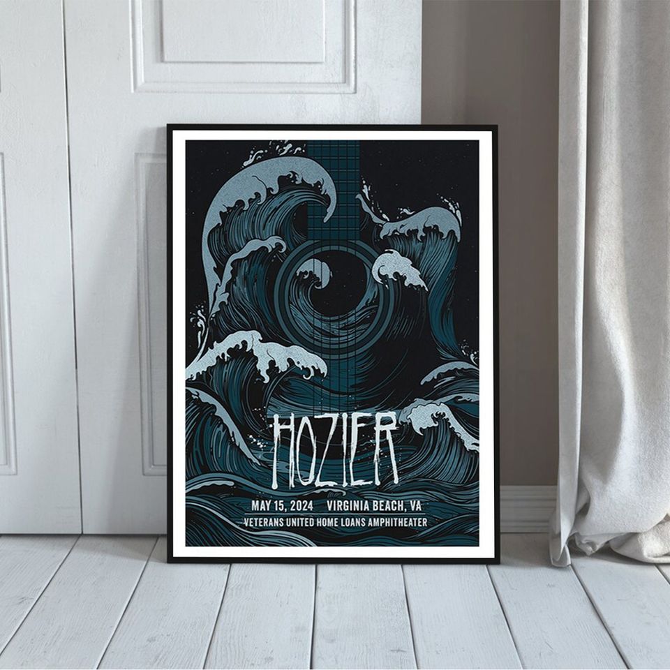 Hozier May 15 2024 Veterans United Home Loans AMP At Virginia Beach VA Poster | ID 12881353 by ...