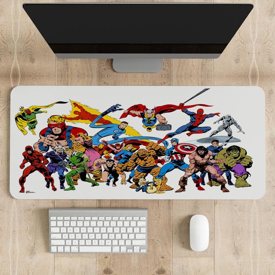 Marvel Characters Desk Mat | Marvel Comic Mouse Pad | Premium Print ...