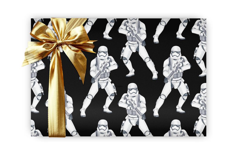 Stormtrooper Wars Wrapping Paper | ID 12553958 by Namn | Printblur
