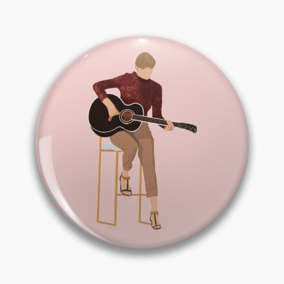 Taylor Pin Button | ID 22536103 by Beth Pomerenk | Printblur