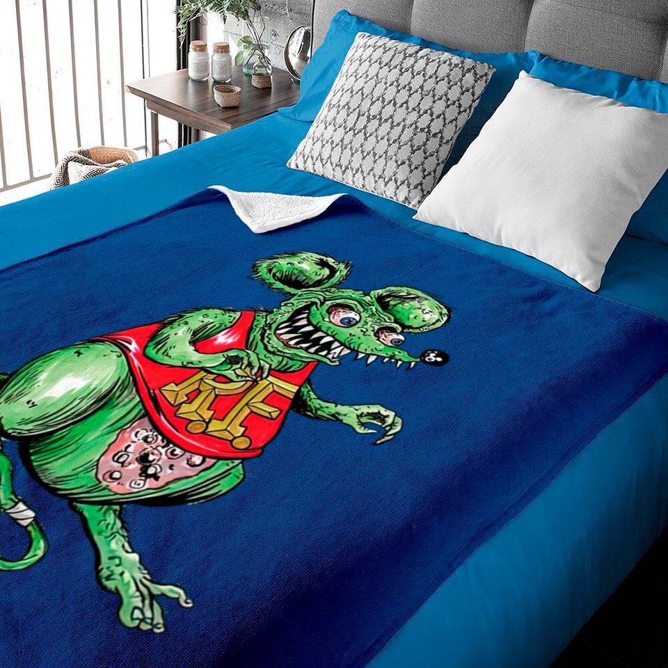 Rat Fink - Rat Fink - Baby Blankets | ID 592165 by DianWind | Printblur