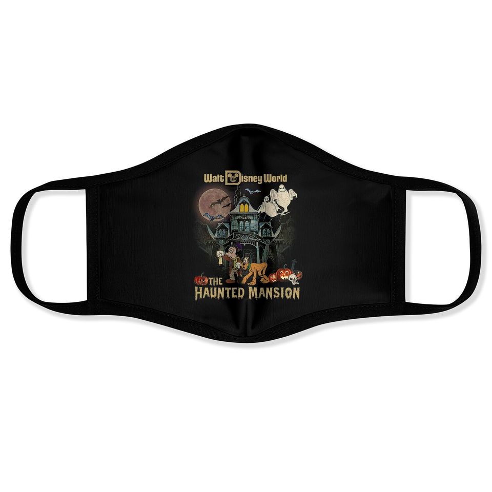 The Haunted Mansion Face Masks, Halloween Face Masks, Disney Halloween ...