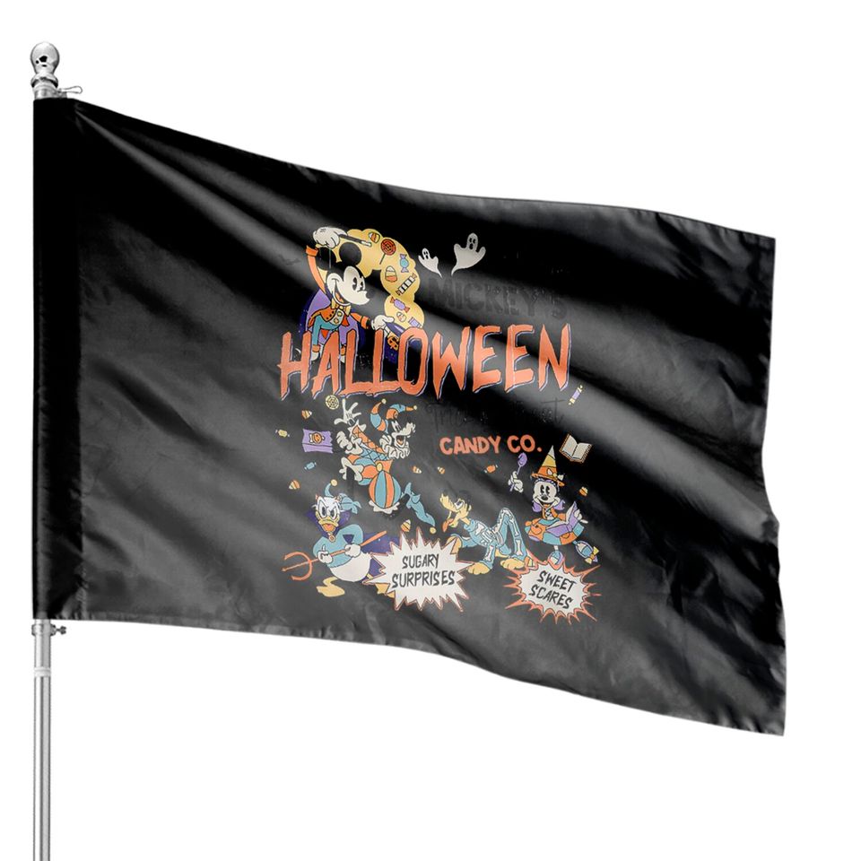 Disney Not So Scary Halloween House Flags | ID 20386994 by & k ...