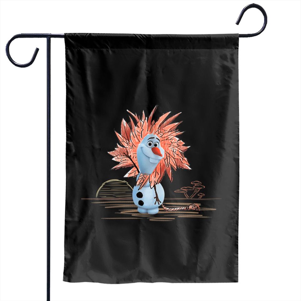 Disney Olaf Presents The Lion King Simba Premium Garden Flags | ID ...