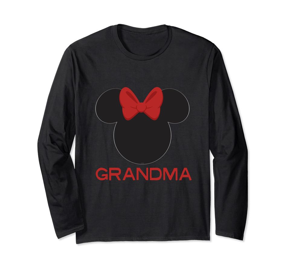Disney Minnie Mouse Grandma Family Long Sleeve Shirt | ID 20446935 by ...