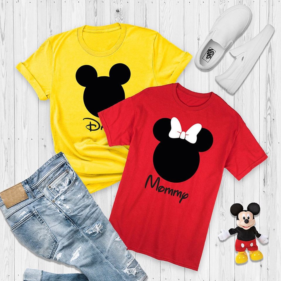 Disney Family Shirts With Custom Names, Walt Disney Matching Shirts ...