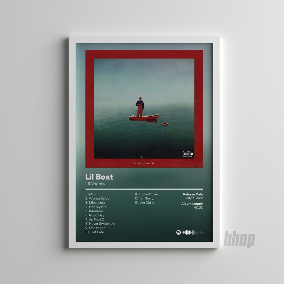 Lil Yachty - Lil Boat - Album Poster | ID 12657621 by Dan Harris ...