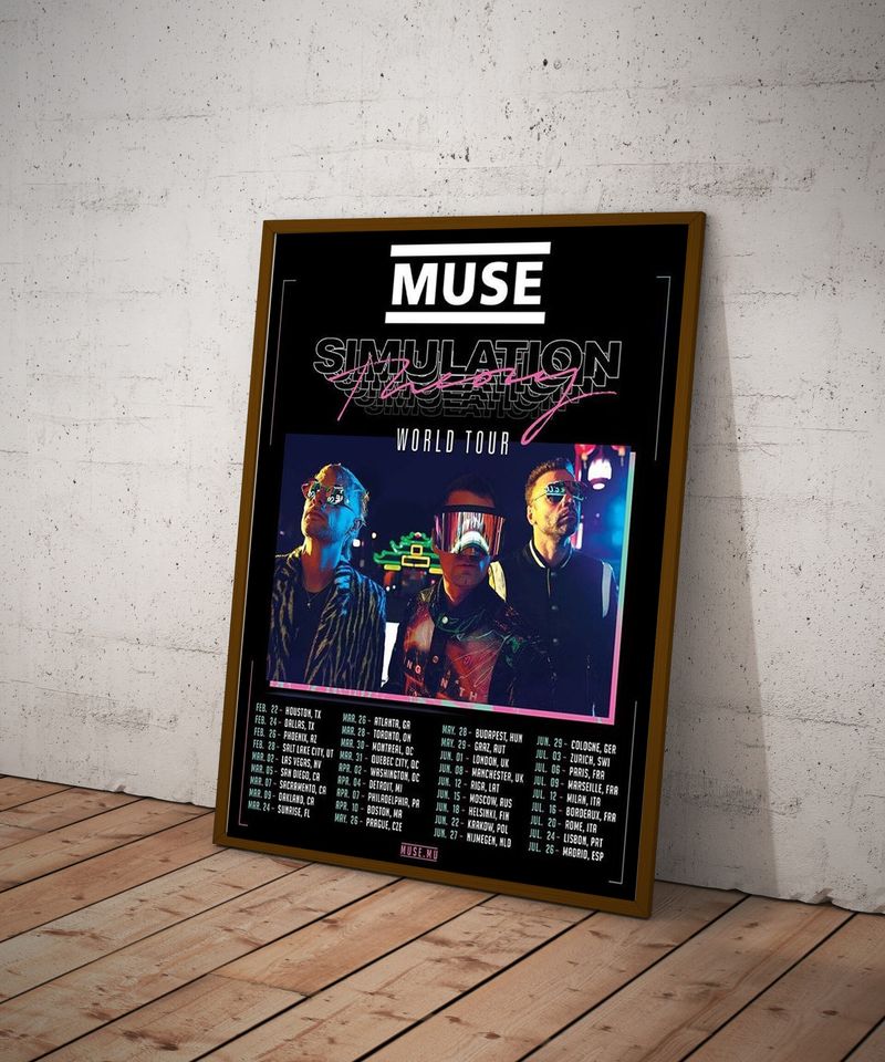Album Review -Simulation Theory By Muse Poster | ID 12671839 by ...