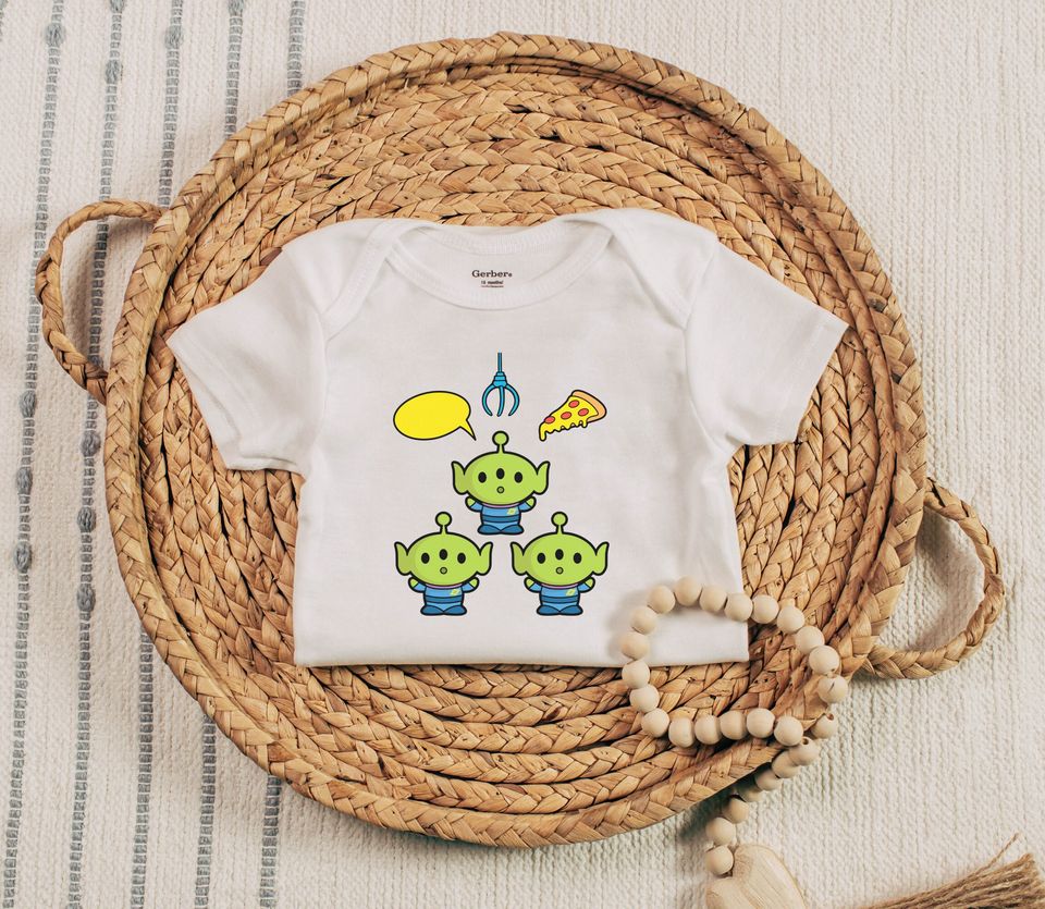 Green Alien Toy Story Onesie, Alien Toy Story, Toy Story Baby ...